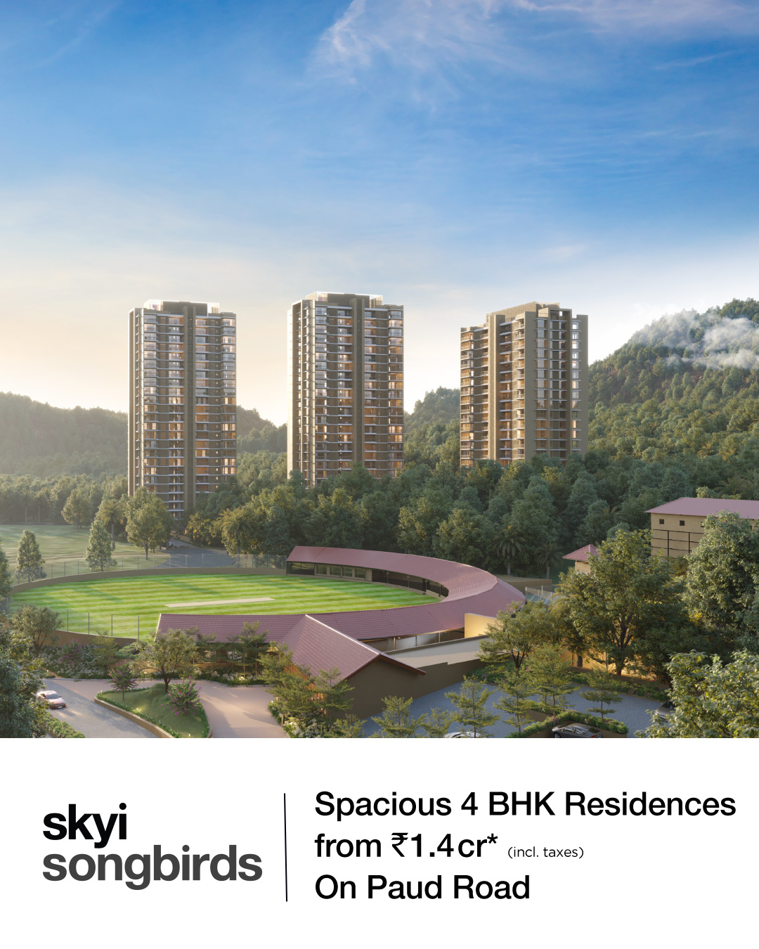 Skyi PWC Towers - 4 BHK Club Residences in Pune